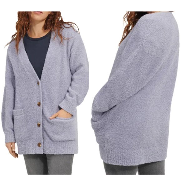 UGG | Sweaters | Ugg Womens Joselyn Cardigan Sweater Cloudy Grey L ...